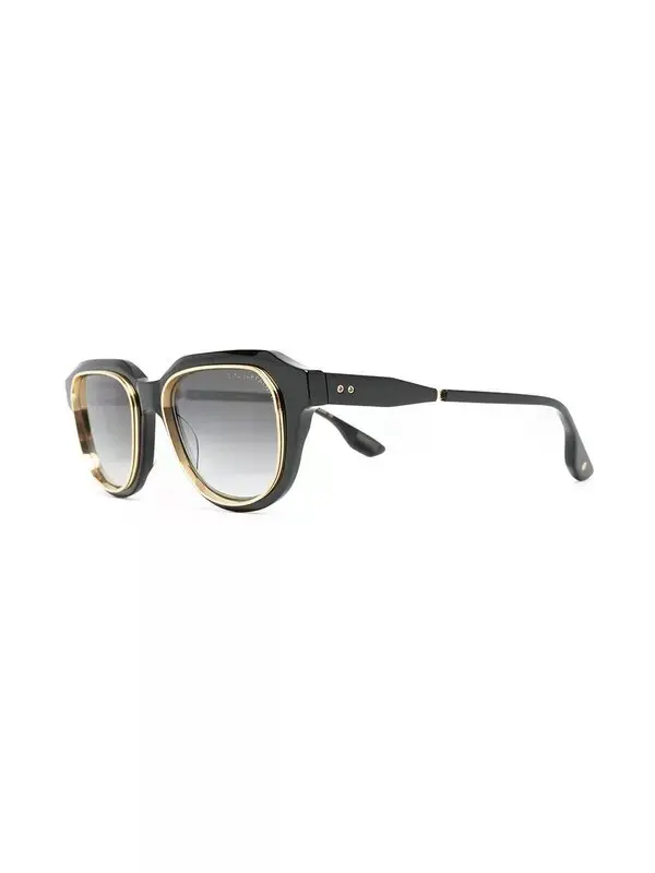 Dita Gold-rimmed Tortoiseshell Frame Sunglasses