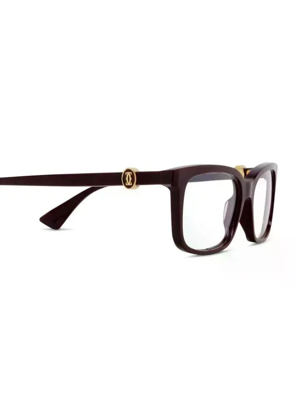 Cartier Logo-plaque Glasses