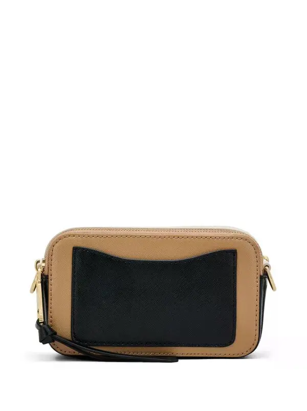 Marc Jacobs The Snapshot Logo-plaque Satchel - Brown