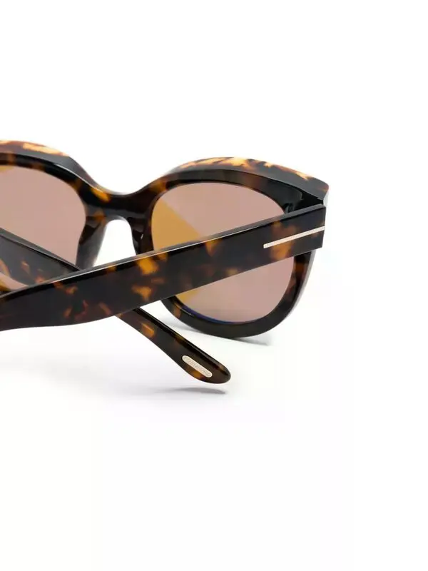 TOM FORD Tamara Oversize-frame Sunglasses - Brown