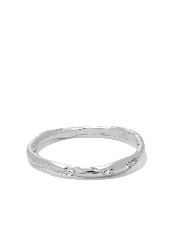 WOUTERS & HENDRIX 18kt White Gold Diamond Ring - Silver