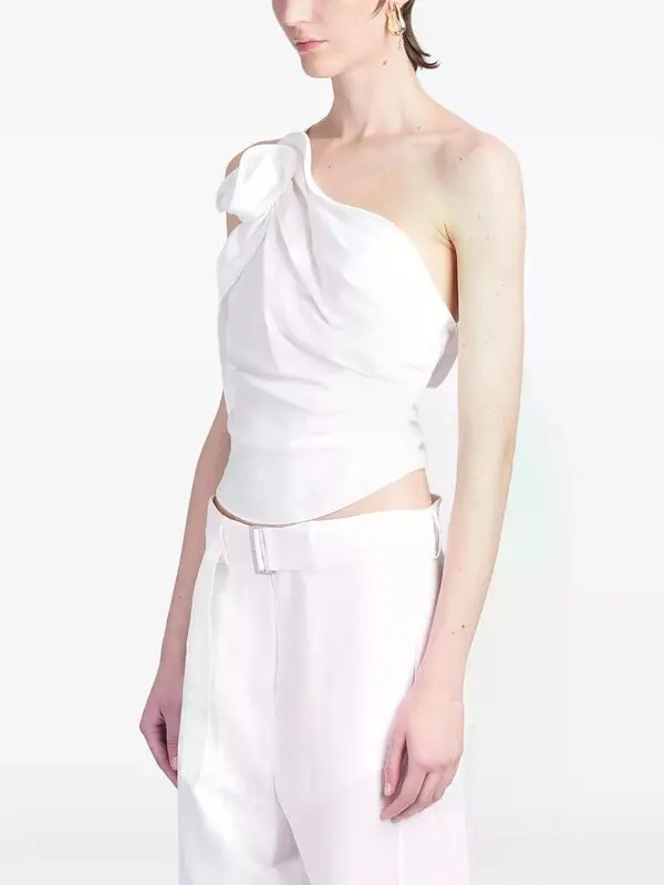 Magda Butrym One-shoulder Draped Top