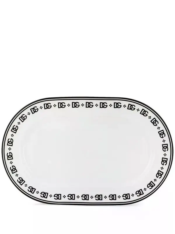 Dolce & Gabbana Porcelain Platter - White