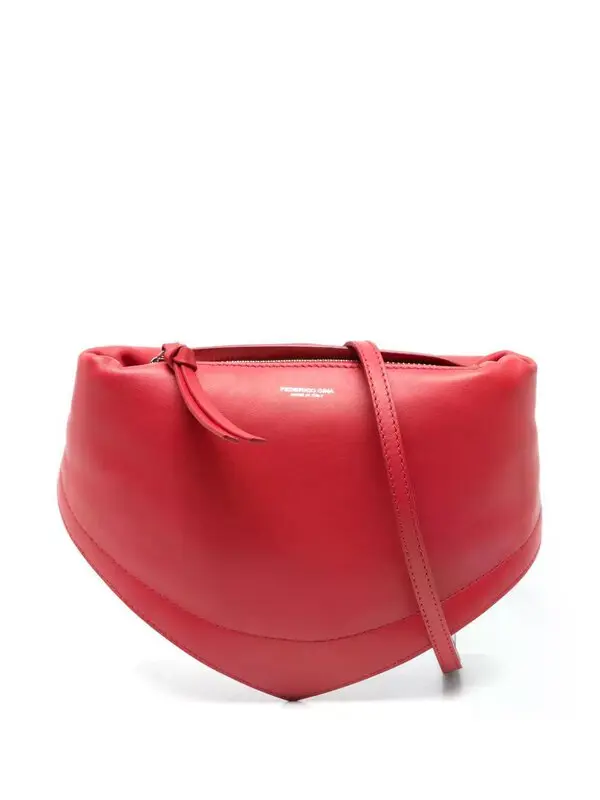 FEDERICO CINA Leather Shoulder Bag
