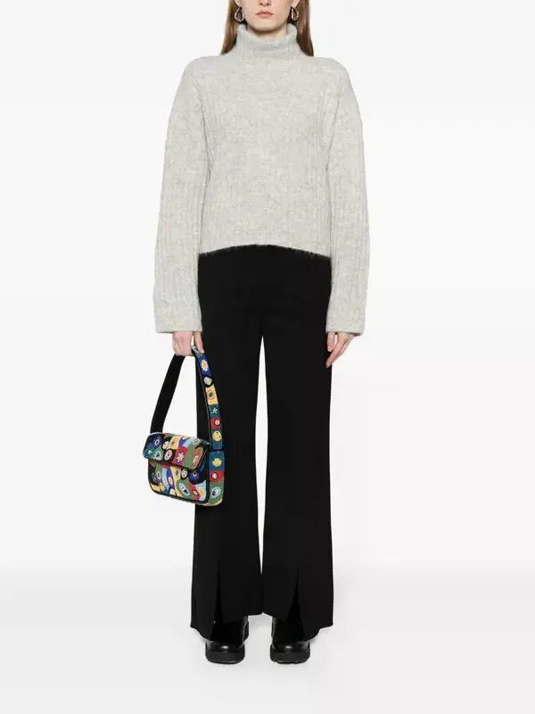 B+AB High-neck Drop-shoulder Jumper