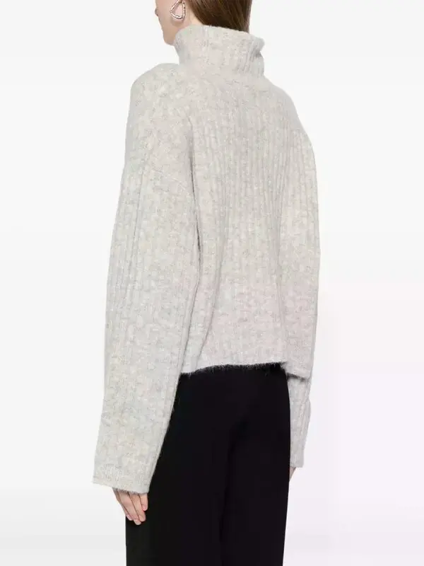 B+AB High-neck Drop-shoulder Jumper