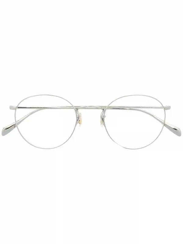 Oliver Spencer Round-frame Glasses - Silver