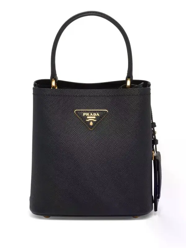 Prada Mini Saffiano Leather Tote Bag