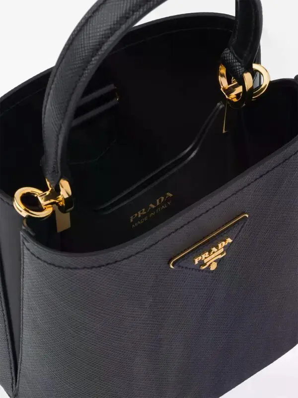 Prada Mini Saffiano Leather Tote Bag