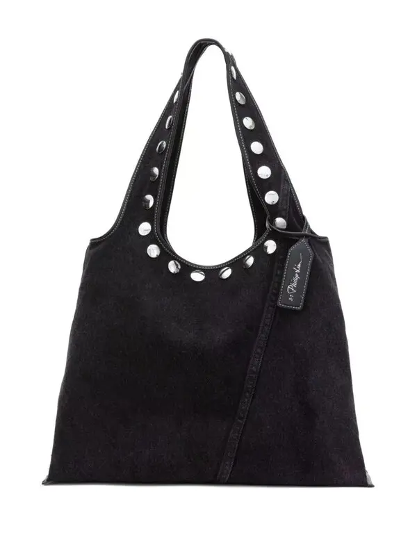 3.1 Phillip Lim Market Denim Tote Bag - Black