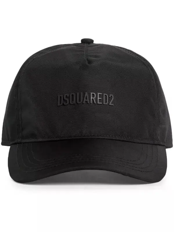 Dsquared2 Logo-appliqué Baseball Cap - Black