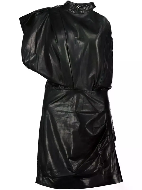 IRO PARIS Leather Dress - Black