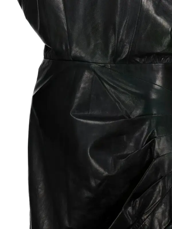 IRO PARIS Leather Dress - Black