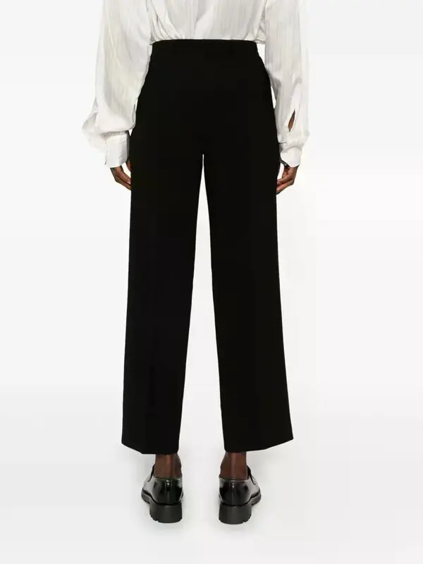 Max Mara Viola Cropped Straight Leg Trousers