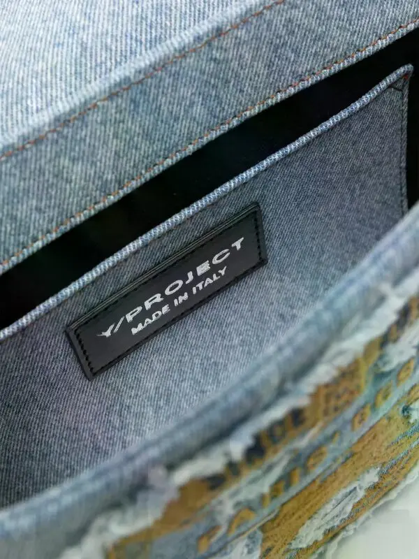 Y/project Denim Shoulder Bag