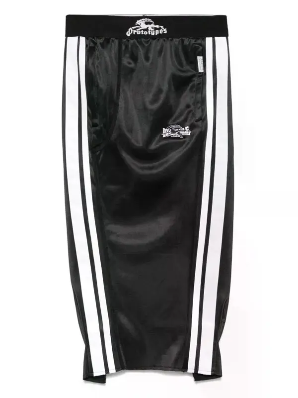 PROTOTYPES Poly Midi Skirt - Black