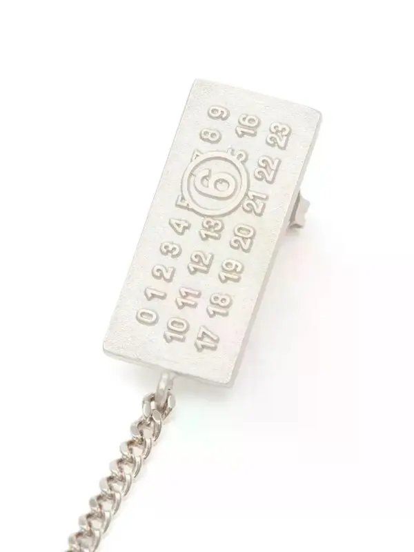 MAISON MARGIELA Numbers-motif Drop Earrings