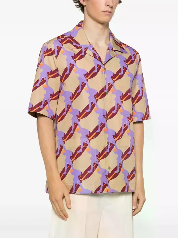 Gucci Printed Poplin Shirt