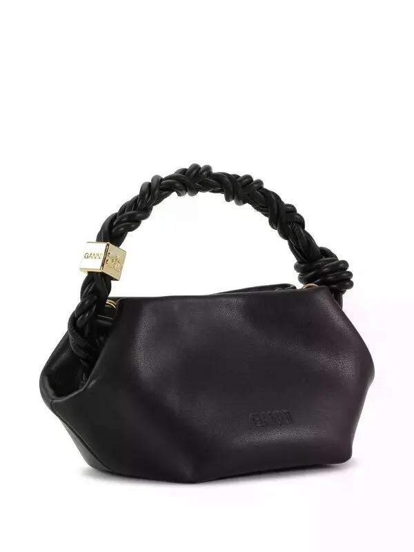 GANNI Embossed Mini Bag - Black