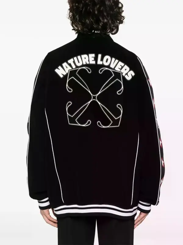 Off-White Arrow-motif Bomber Jacket