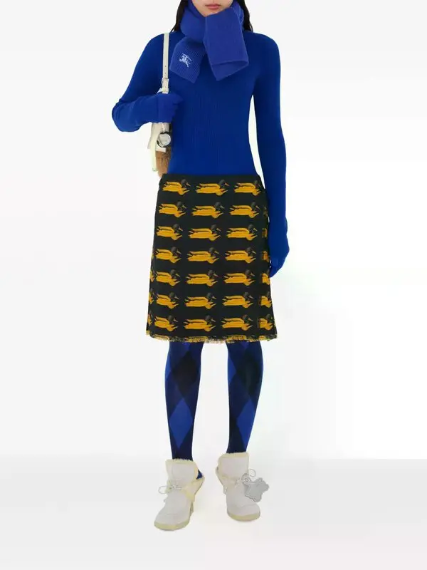 Burberry Fine-knit Full-finger Gloves
