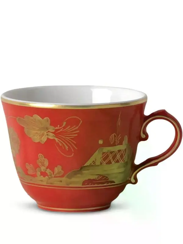 GINORI 1735 Oriente Italiano Espresso Cup - Red