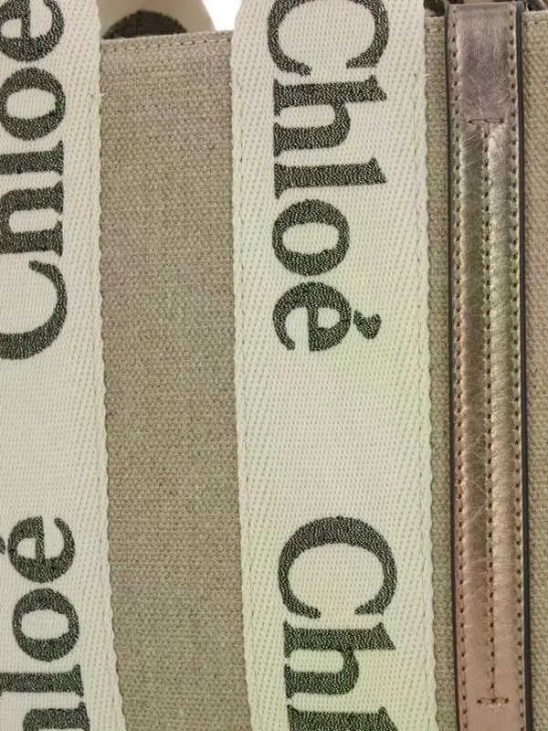 Chloé Small Woody Tote Bag - Neutrals