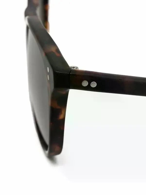 Oliver Spencer Finley Round-frame Sunglasses