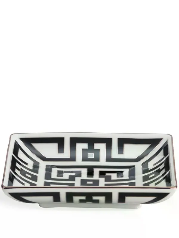GINORI 1735 Labirinto Trinket Dish - Black