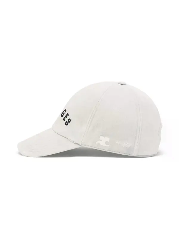 COURREGES Logo-embroidered Baseball Cap