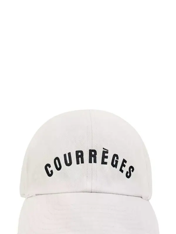COURREGES Logo-embroidered Baseball Cap