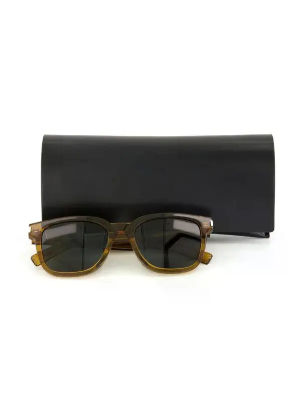 Saint Laurent Square-frame Sunglasses - Yellow