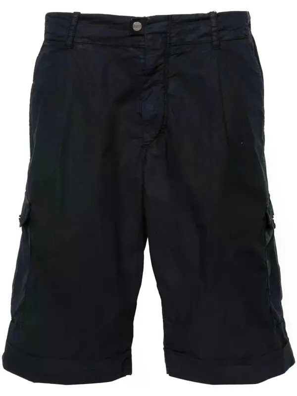 Herno Straight-leg Cotton Cargo Shorts