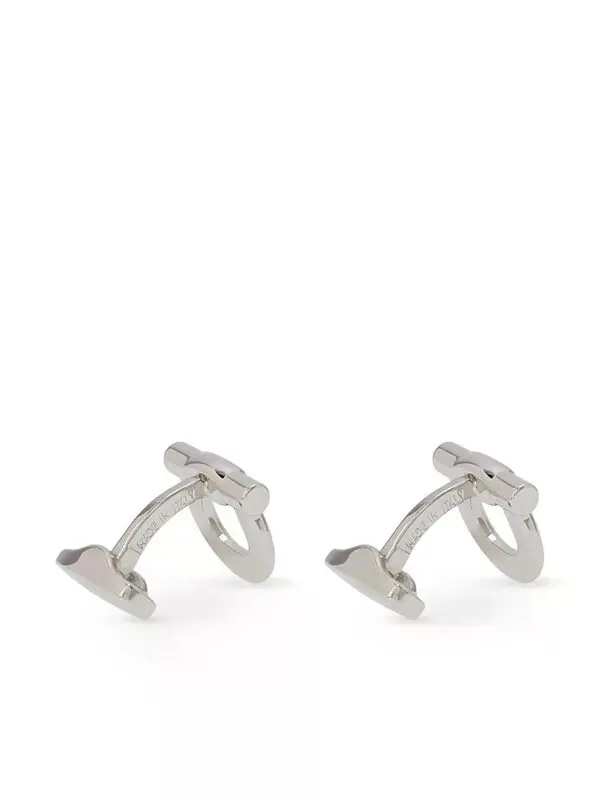 FERRAGAMO Gancini Cufflinks - Silver