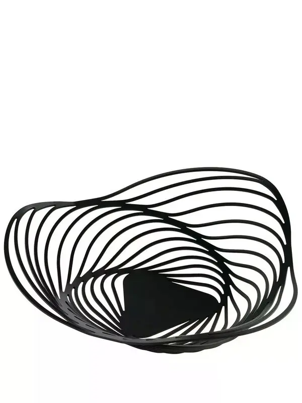 ALESSI Trinity Fruit Basket - Black