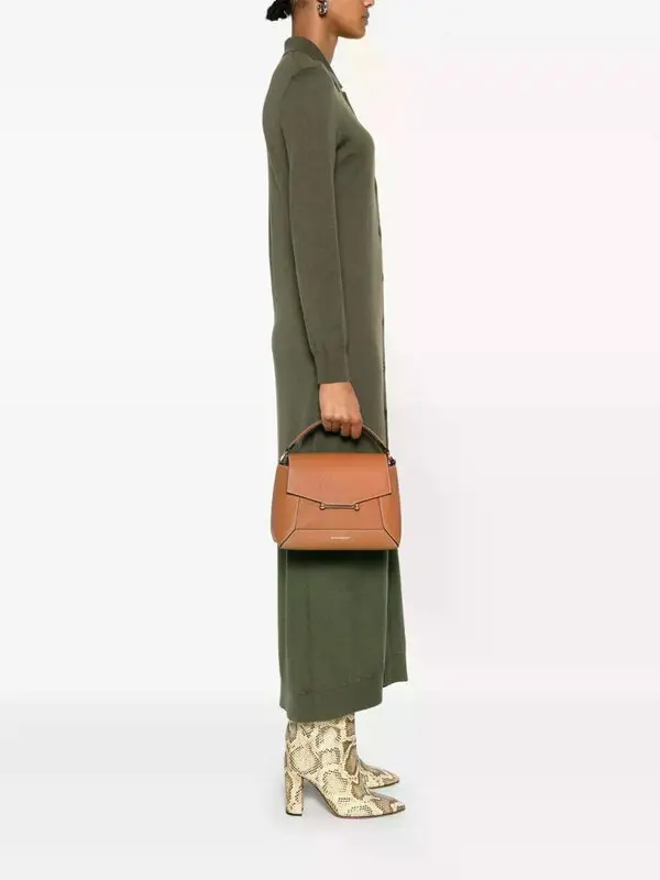 Strathberry Mosaic Tote Bag - Brown