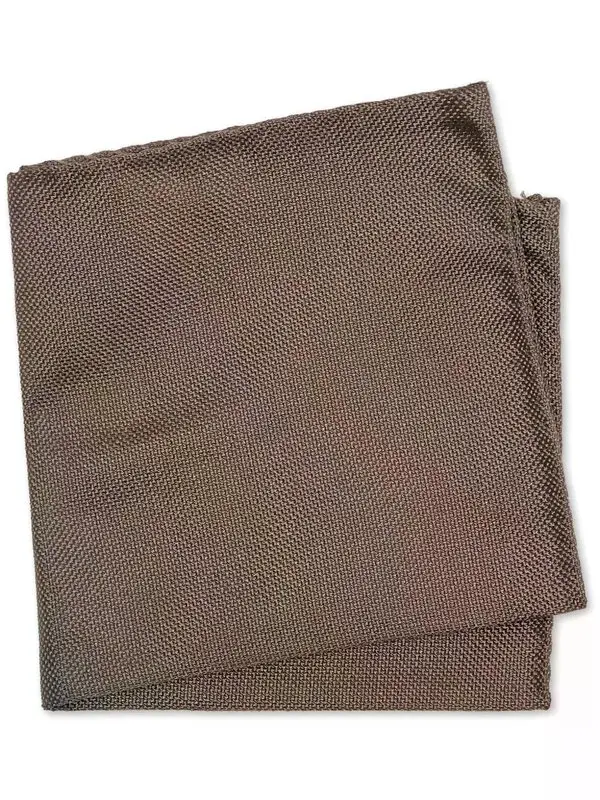 Dsquared2 Classic Silk Pocket Square - Brown