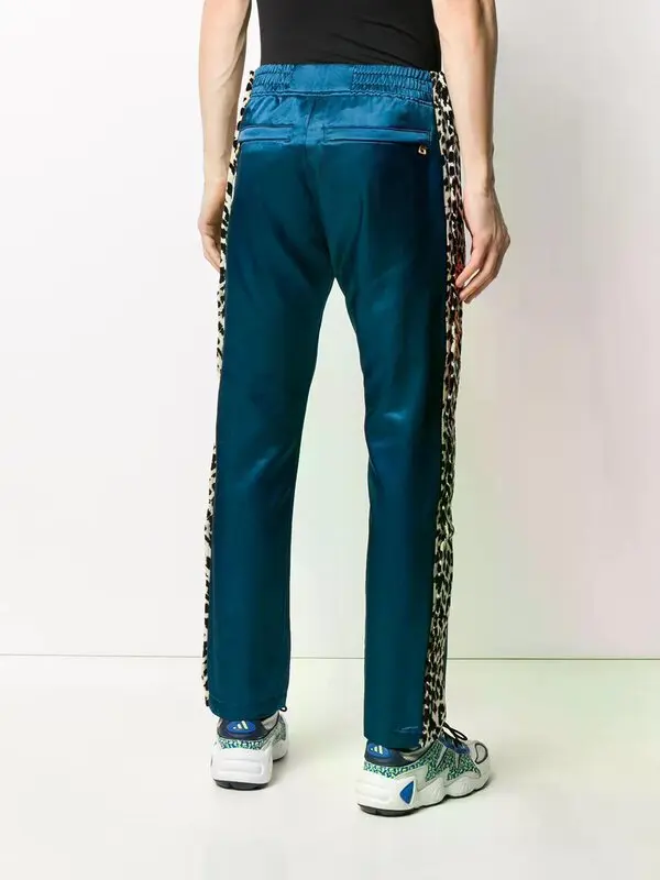 JUST DON Contrast-stripe Track Pants