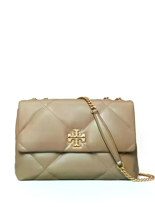 Tory Burch Kira Diamond-quilted Shoulder Bag - Neutrals