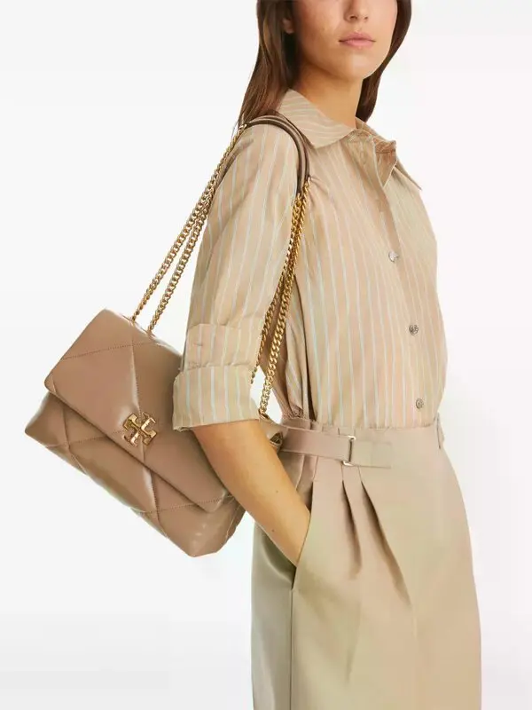 Tory Burch Kira Diamond-quilted Shoulder Bag - Neutrals