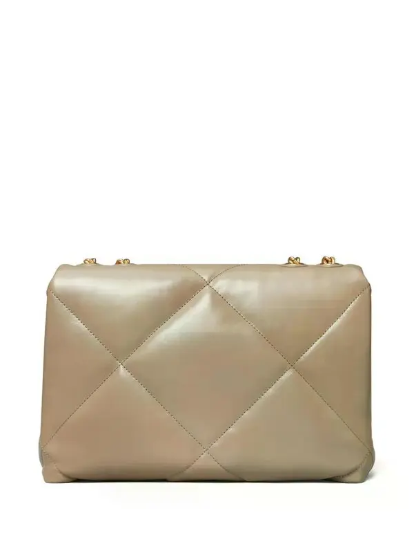 Tory Burch Kira Diamond-quilted Shoulder Bag - Neutrals