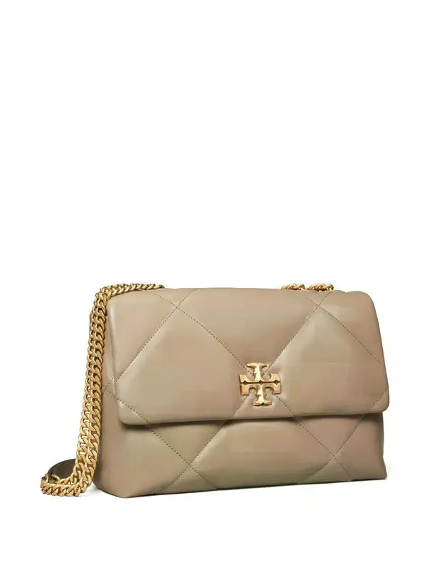 Tory Burch Kira Diamond-quilted Shoulder Bag - Neutrals