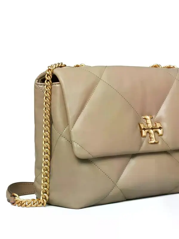 Tory Burch Kira Diamond-quilted Shoulder Bag - Neutrals