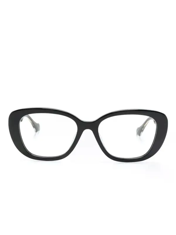 Gucci Rectangle-frame Glasses - Black