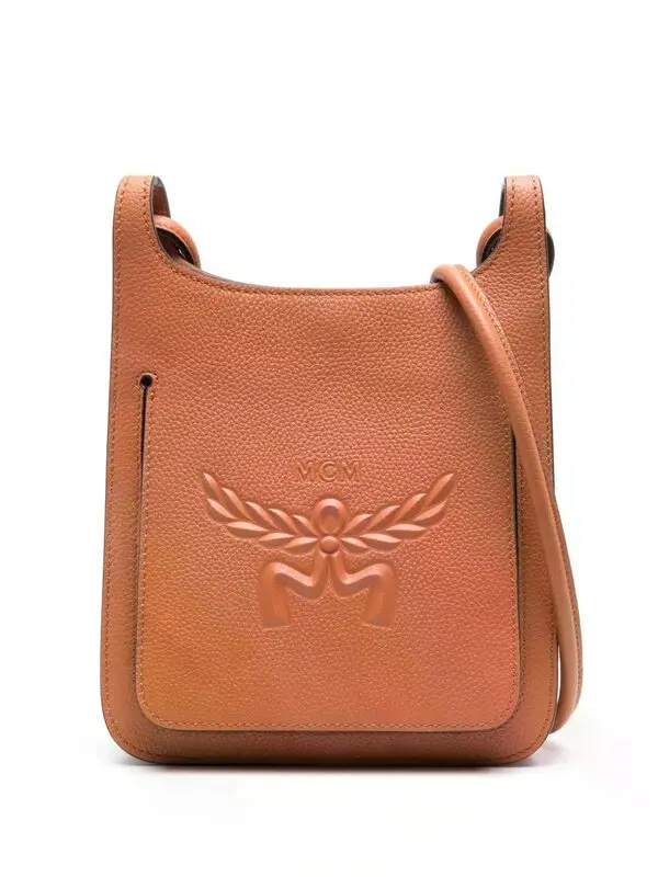 Mcm Mini Himmel Hobo Crossbody Bag - Brown