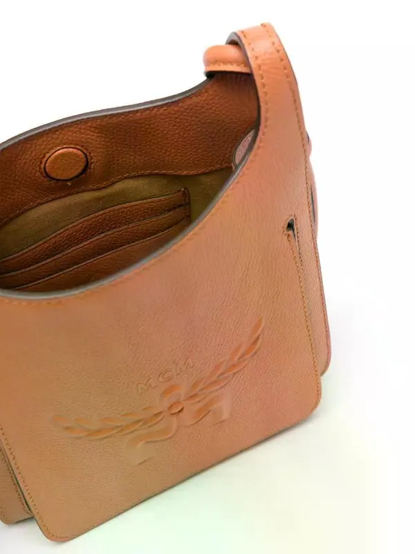 Mcm Mini Himmel Hobo Crossbody Bag - Brown