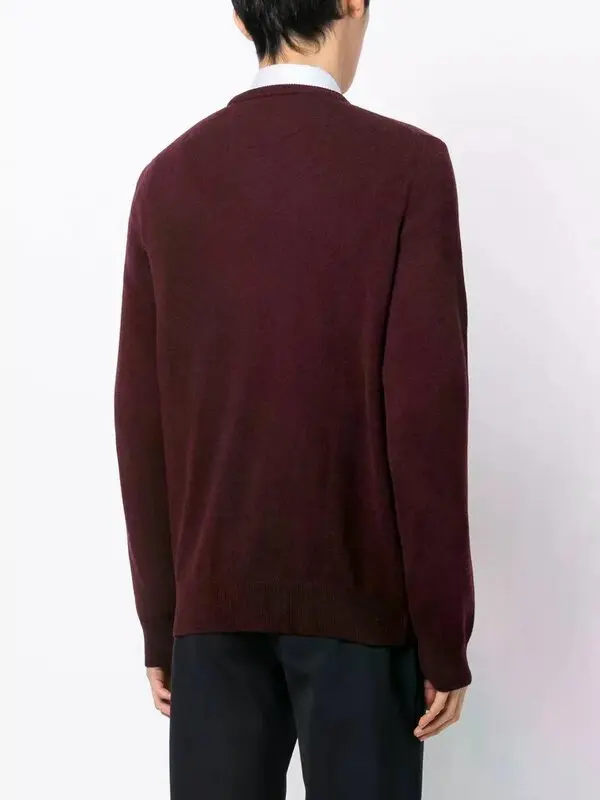 Polo Ralph Lauren Crew Neck Fine Knit Jumper - Red