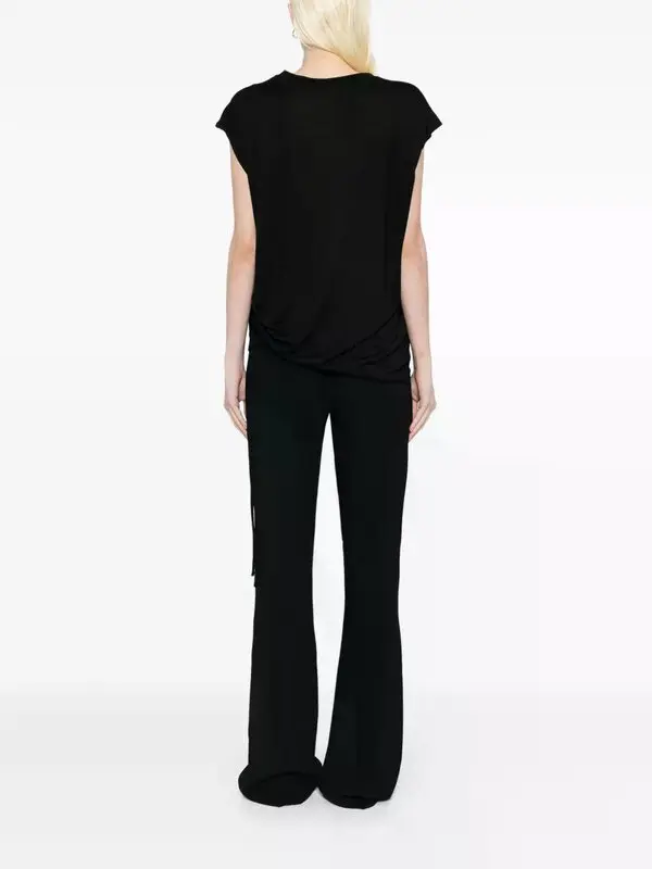 LESS Asymmetric Silk Vest