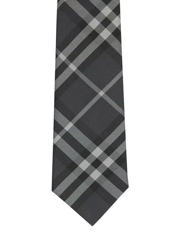 Burberry Check Silk Tie