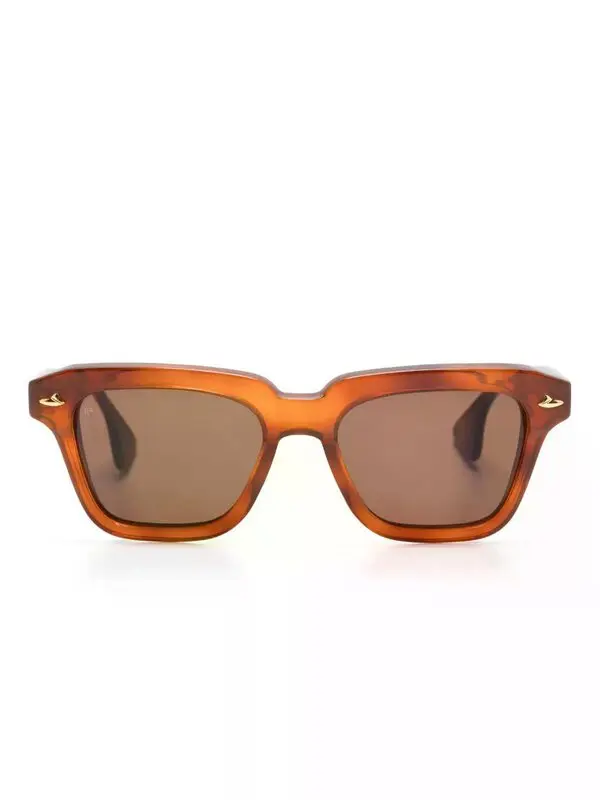 SESTINI EYEWEAR Quattro Square-frame Sunglasses - Brown